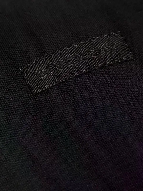 Givenchy Logo-plaque Sweatshirt - Black