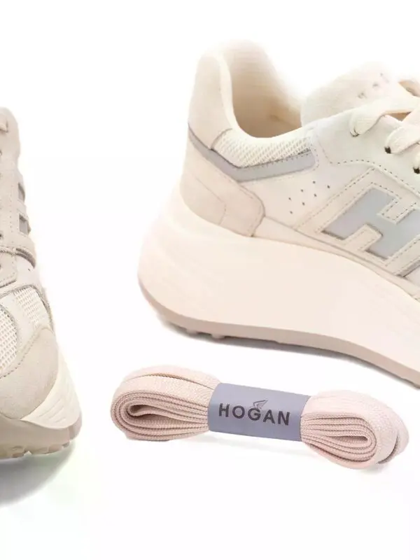 Hogan Hi-fi Panelled Platform Sneakers
