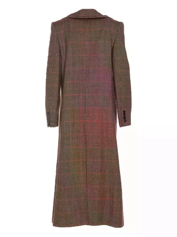 Chloé Prince Of Wales-check Wool Coat
