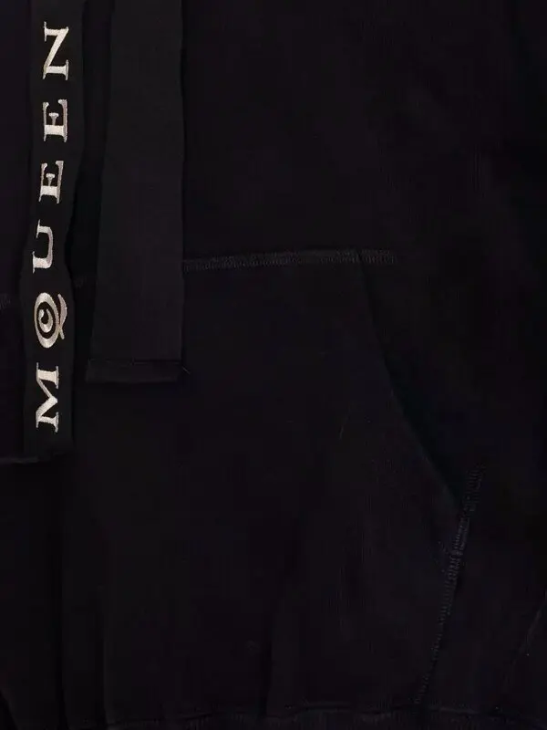 Alexander McQueen Logo-print Kangaroo-pocket Hoodie