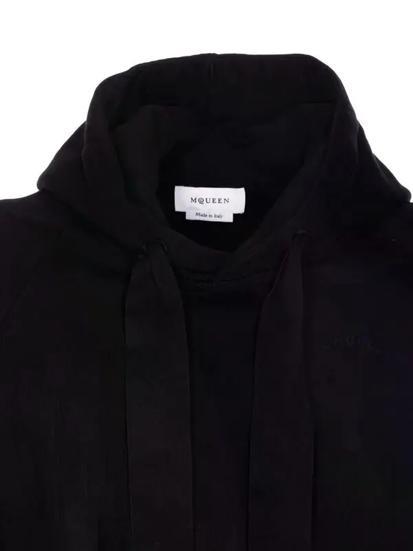 Alexander McQueen Logo-print Kangaroo-pocket Hoodie
