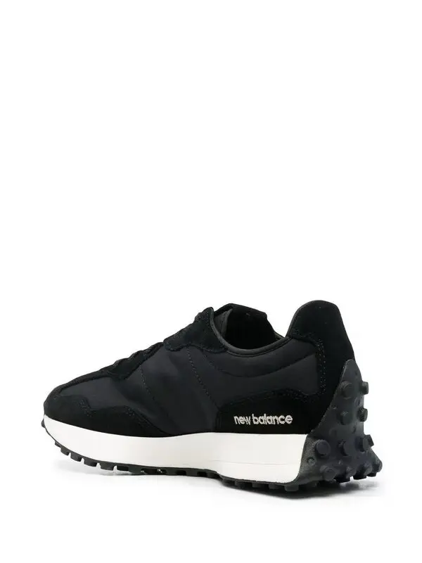 NEW BALANCE 327 Moombean Leopard Sneakers - Black