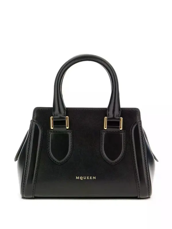 Alexander McQueen Mini Birdee Tote Bag - Black