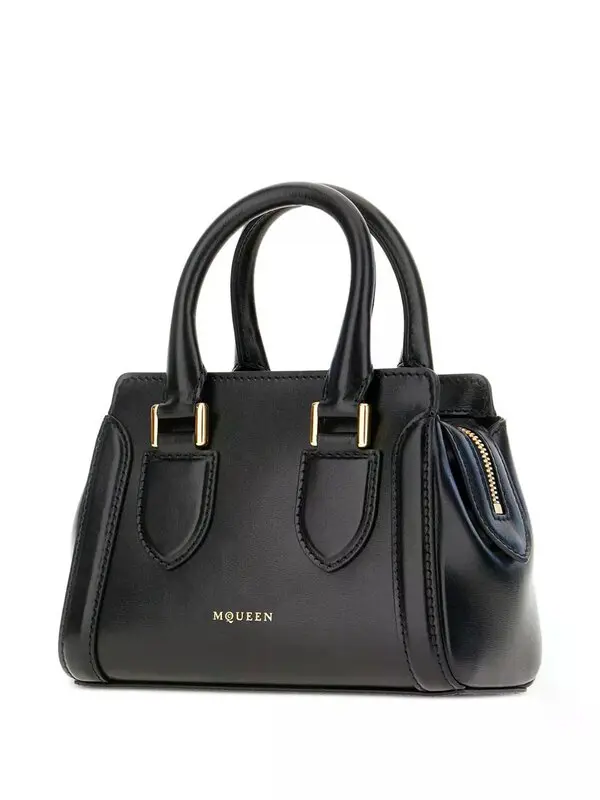 Alexander McQueen Mini Birdee Tote Bag - Black