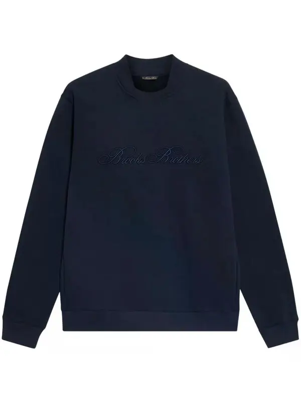 Brooks Brothers Logo-embroidered Sweatshirt
