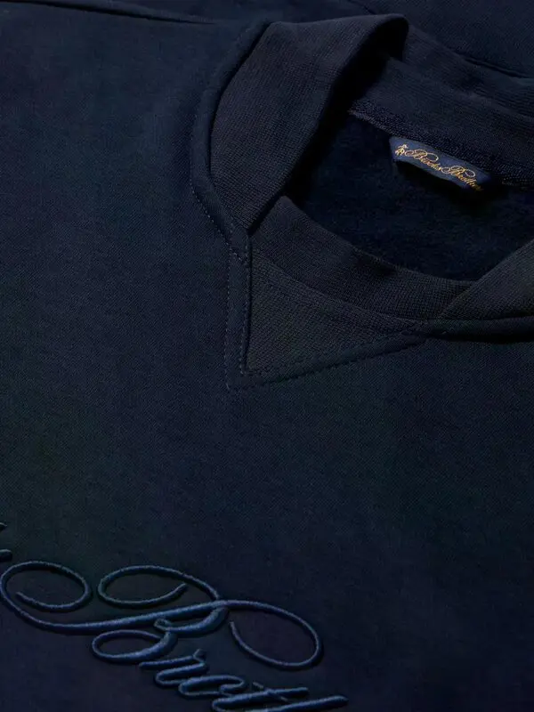 Brooks Brothers Logo-embroidered Sweatshirt