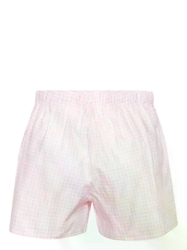 MODES Gingham-check Cotton Boxers