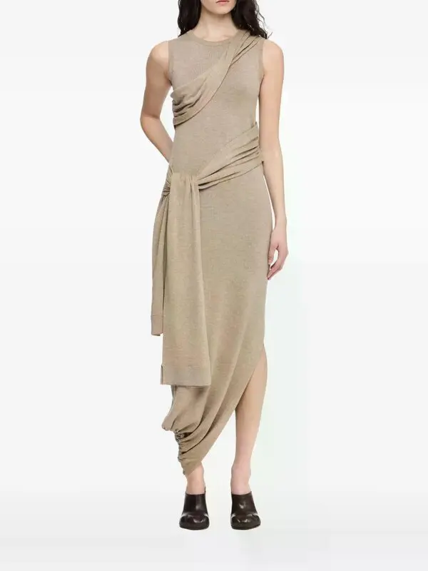JW Anderson Sleeveless Midi Dress - Neutrals