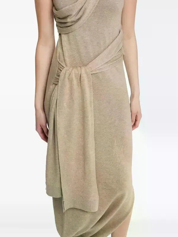 JW Anderson Sleeveless Midi Dress - Neutrals