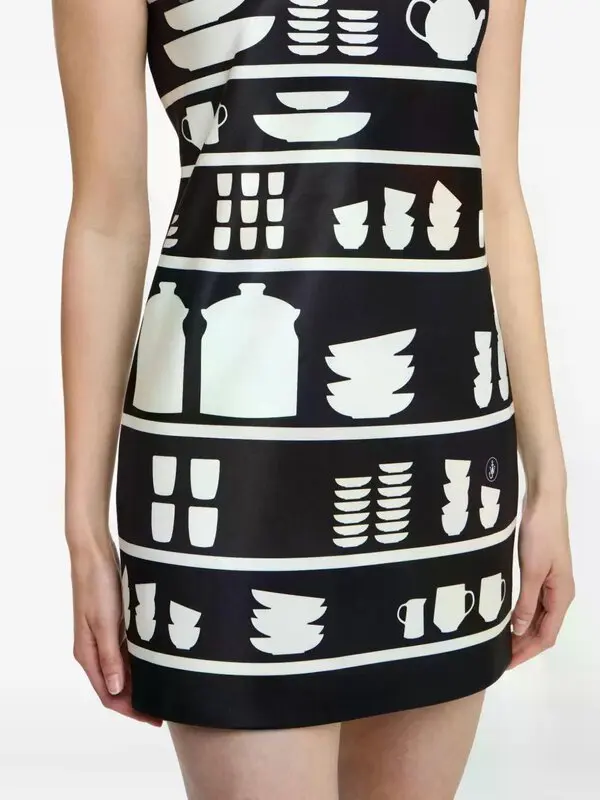 JW Anderson Pottery-print Mini Dress