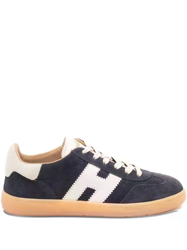 Hogan Logo Leather Trainers