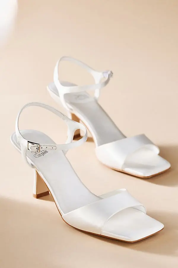 Jeffrey Campbell Fiora Square-toe Kitten Heels