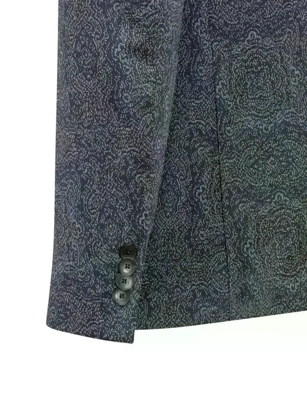 Etro Paisley Print Two-button Blazer