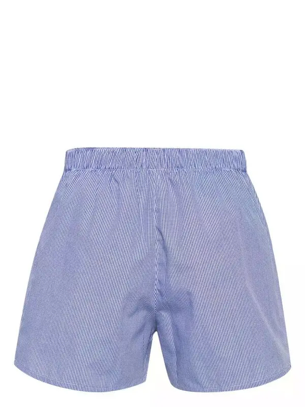 MODES Gingham-check Cotton Boxers