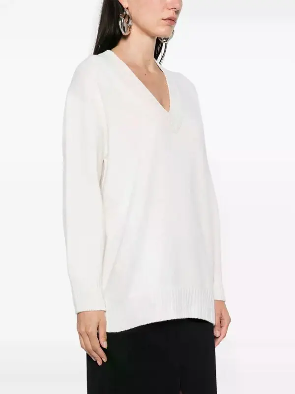 MODES V-neck Fine-knit Jumper