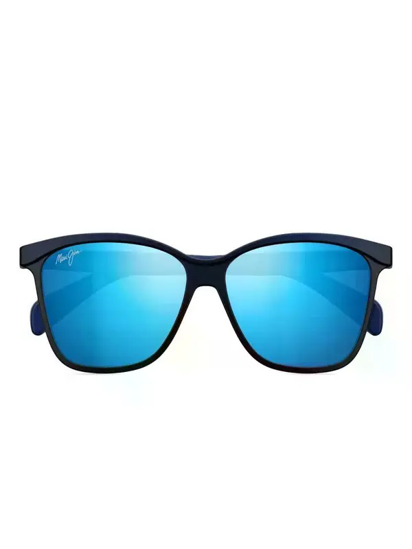 Maui Jim Liquid Sunshine Square-frame Sunglasses - Blue
