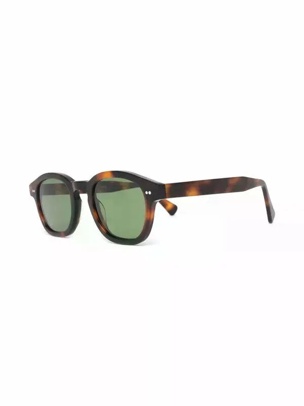 EPOS Tortoiseshell Round Frame Sunglasses - Brown