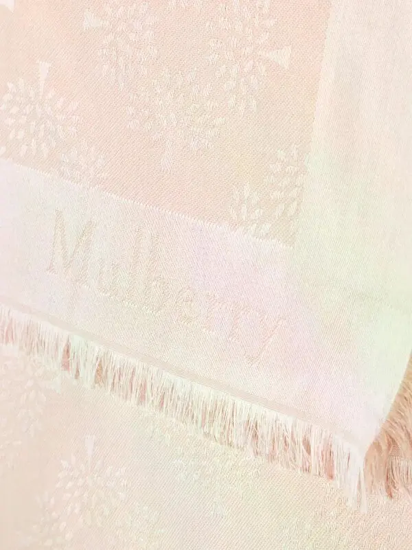 Mulberry Tree Square Monogram-pattern Scarf
