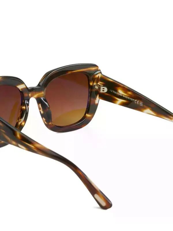 TOM FORD Carla Square-frame Sunglasses