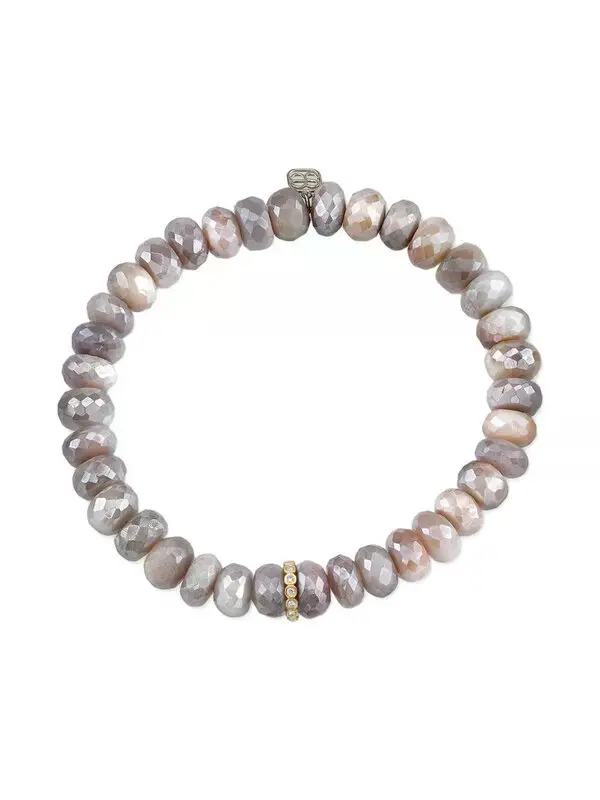 SYDNEY EVAN 14kt Yellow Diamond Bead Bracelet - Gold