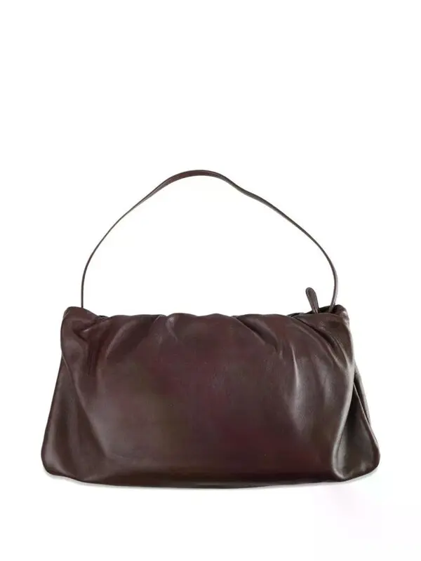 THE ROW Bourse Gathered Leather Tote