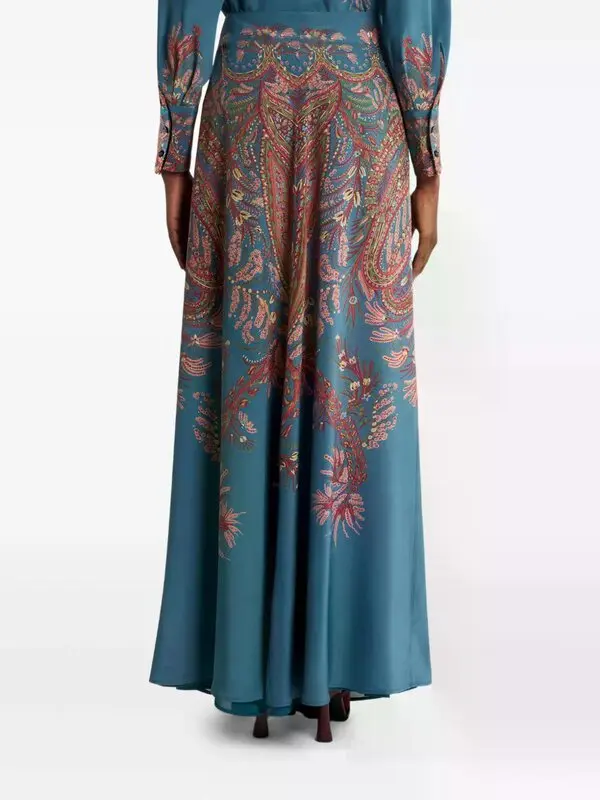 Etro Paisley-print Maxi Skirt