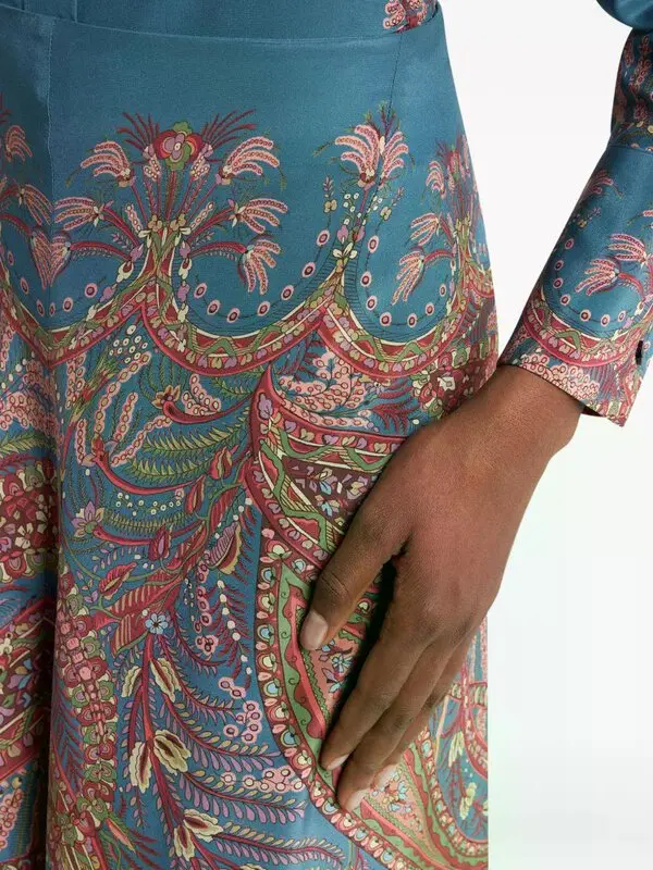 Etro Paisley-print Maxi Skirt
