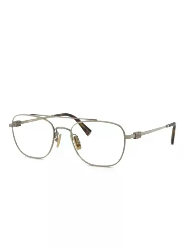 Miu Miu Square-frame Glasses - Gold