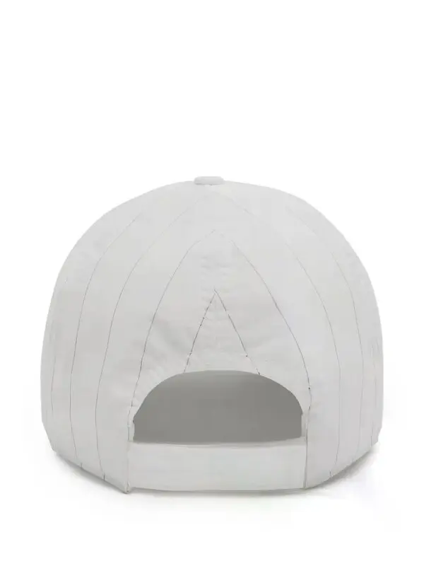 1989 STUDIO Striped Logo-patch Cotton Cap