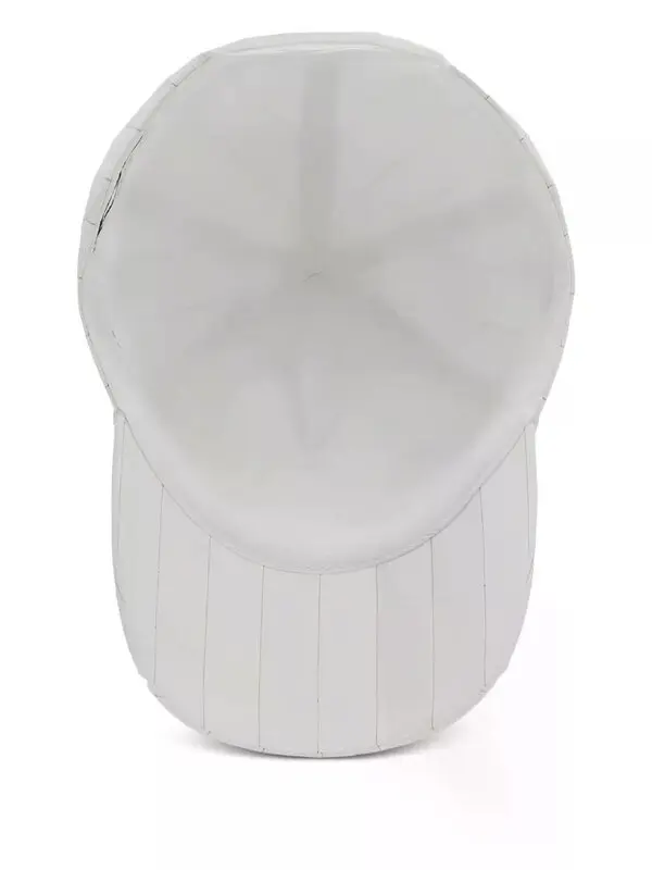1989 STUDIO Striped Logo-patch Cotton Cap