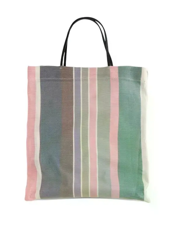 THE ROW Mini Barn Striped Tote Bag