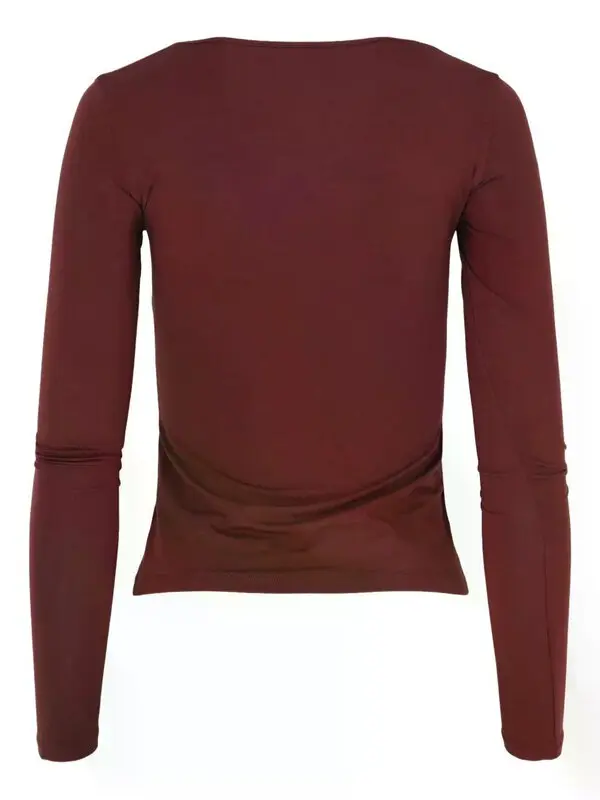 Vince Long-sleeved Scoop Neck T-shirt