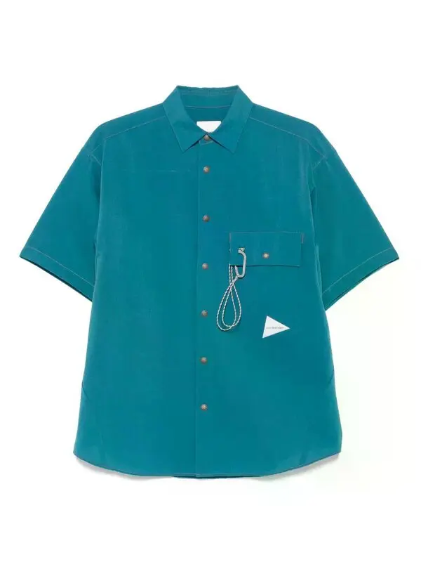 AND WANDER Short-sleeve Shirt