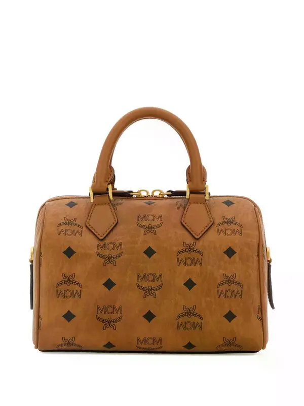 Mcm Ella Monogram-print Tote Bag