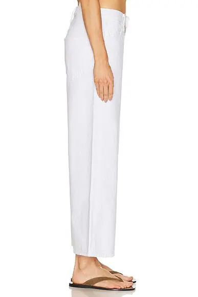 MOTHER The Ditcher Roller Zip Ankle Jeans