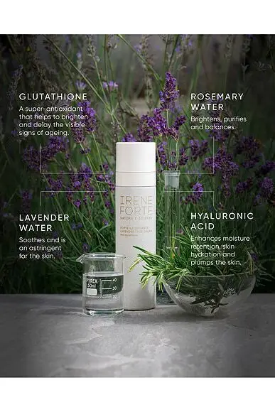 IRENE FORTE SKINCARE Lavender Face Cream With Glutathione