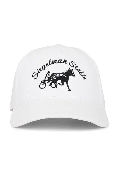 SIEGELMAN STABLE Five Panel Cap - White