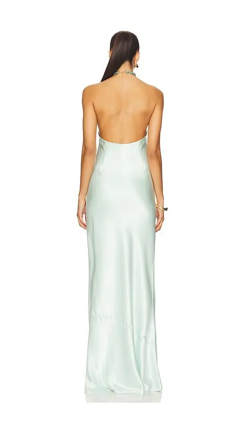 Retrofete Anat Beaded Halterneck Dress