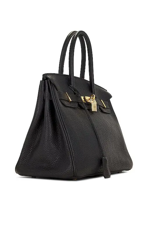 FWRD RENEW Hermes Togo Birkin 30 Handbag - Black