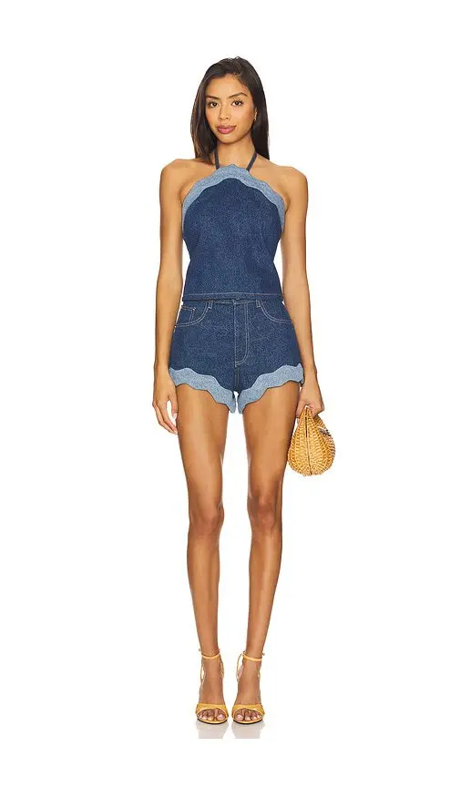 Retrofete Rhonda Denim Top