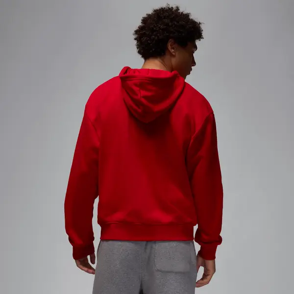 JORDAN Brooklyn Fleece Full-zip Hoodie - Red