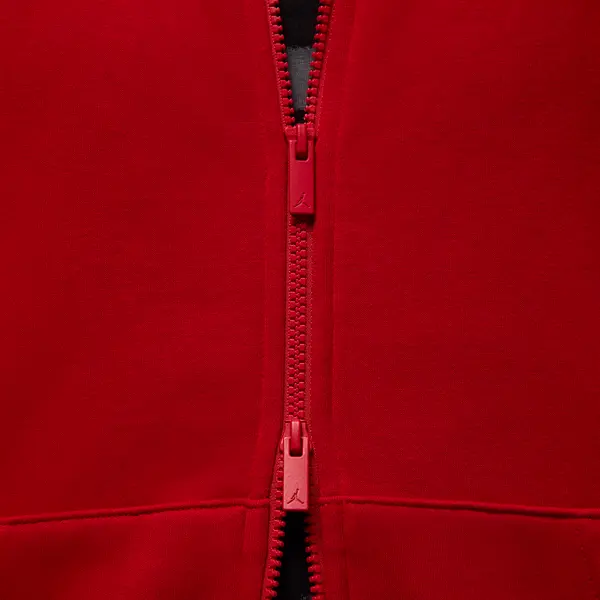 JORDAN Brooklyn Fleece Full-zip Hoodie - Red