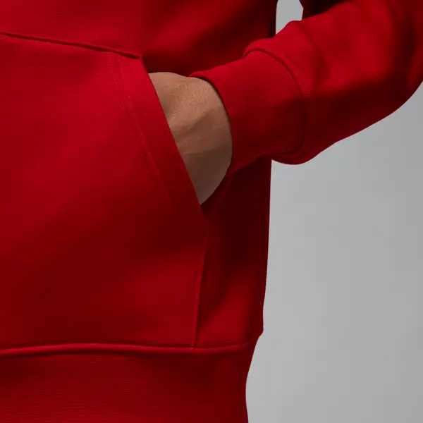 JORDAN Brooklyn Fleece Full-zip Hoodie - Red