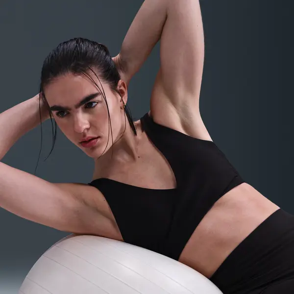 Nike One Light-support Padded Sports Bra - Black
