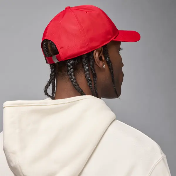 JORDAN Rise Structured Metal Jumpman Cap - Red