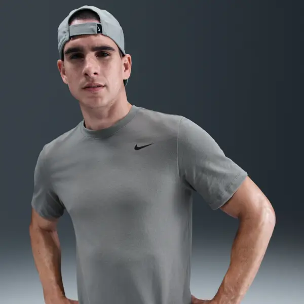Nike Dri-fit Fitness T-shirt - Grey