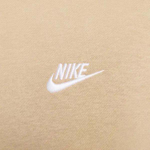 Nike Club Pullover Fleece Hoodie - Brown