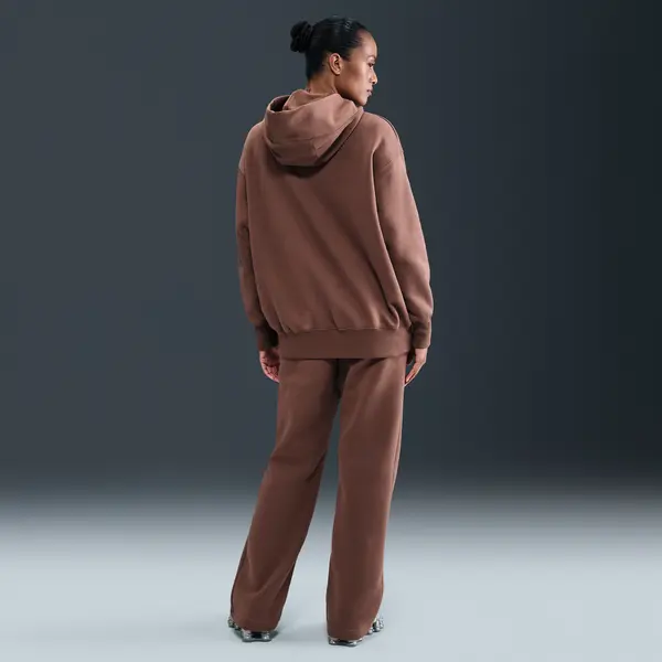 Nike Sportswear Phoenix Fleece Oversized Pullover Hoodie - Brown
