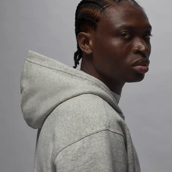 JORDAN Brooklyn Fleece Pullover Hoodie - Grey