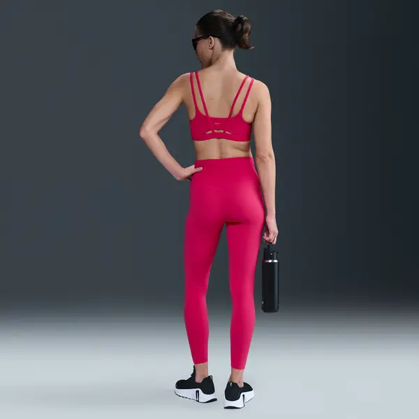 Nike Zenvy Strappy Light-support Padded Sports Bra - Pink